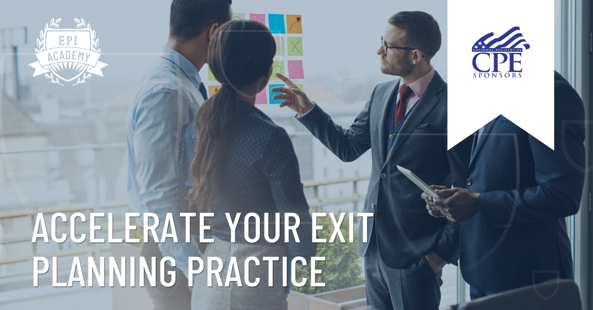 Become a Certified Exit Planning Advisor | Exit Planning Institute